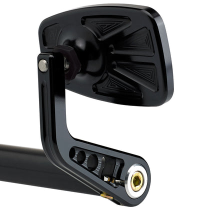 Cafe Style Bar End Mirror Stem A