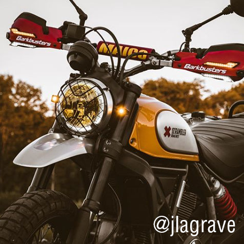 Rat Eye Side Mount Turn Signal Amber Black – Joker Machine